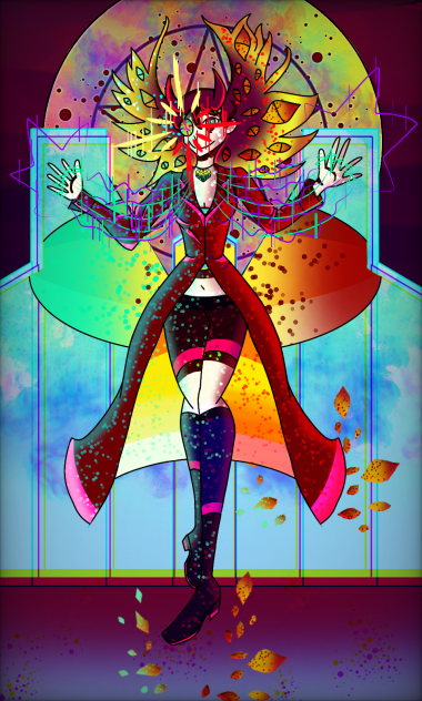 Evil lady - ibisPaint