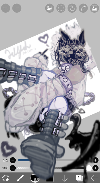 POV- my sona kicks you in the face😇 - ibisPaint