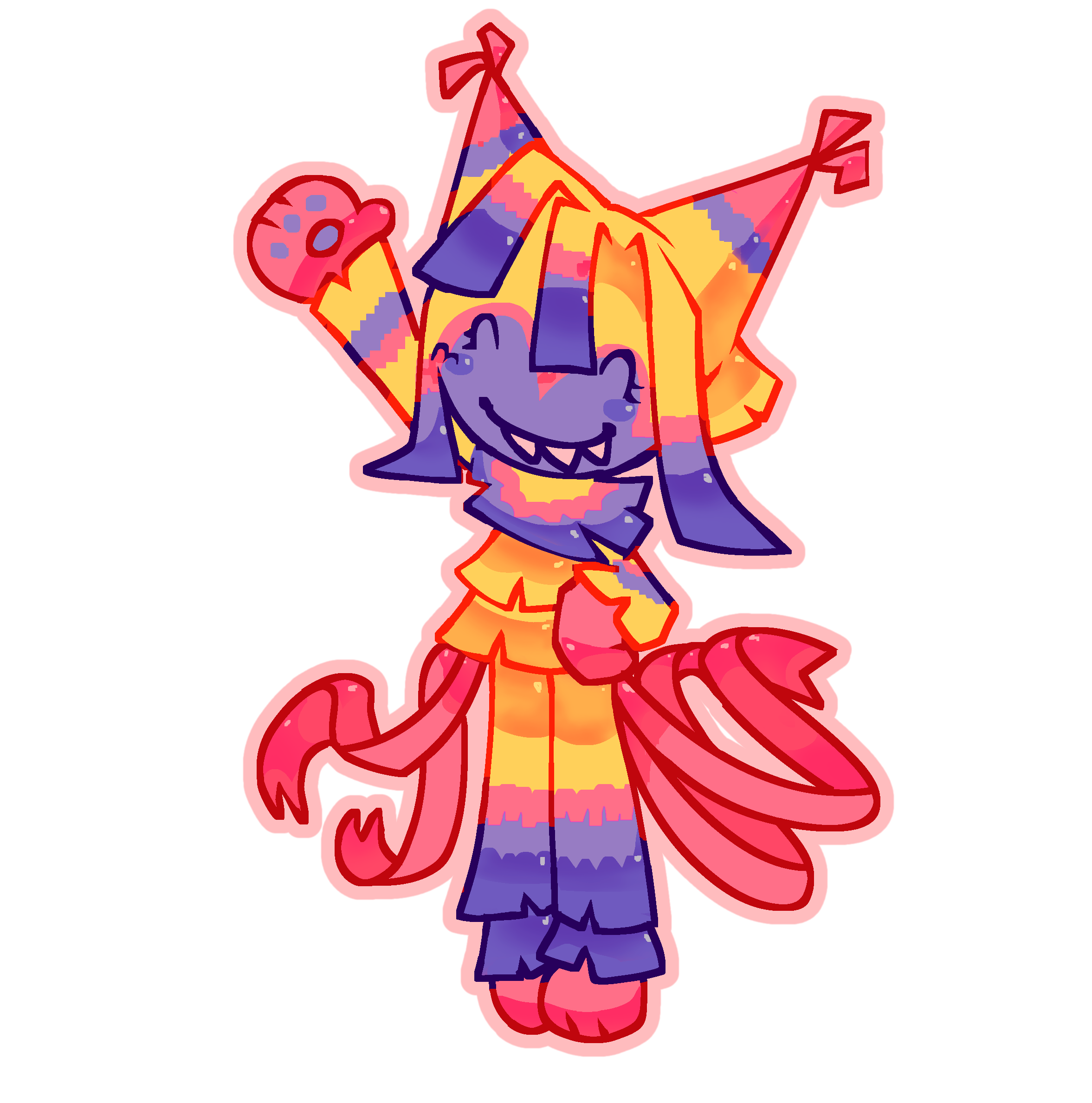 yatta sticker I think 🔥🔥 - ibisPaint