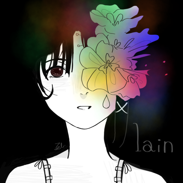 serial experiments Lain - ibisPaint
