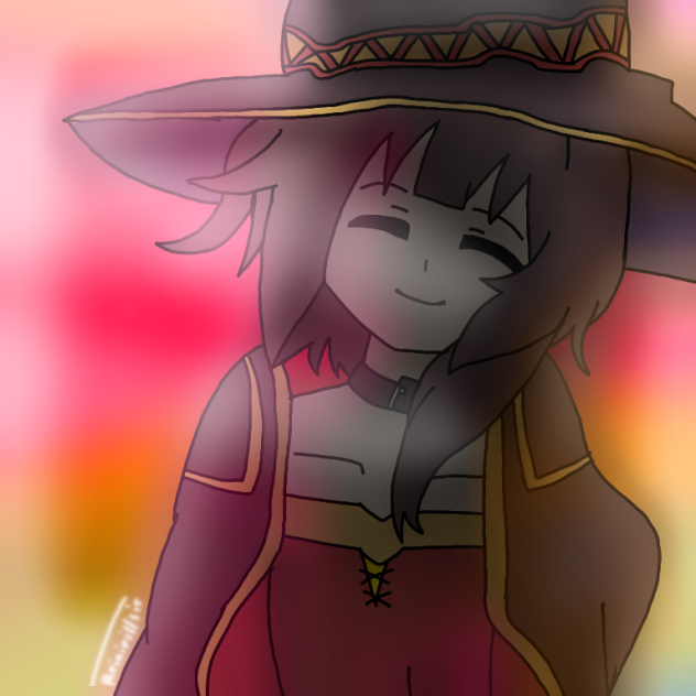 Megumin Fanart - ibisPaint