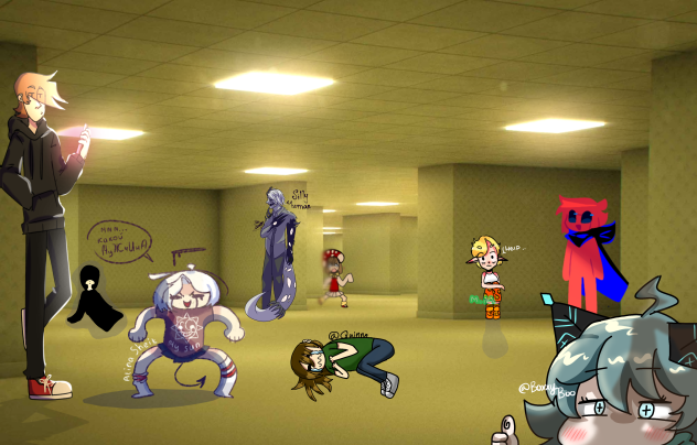 Backrooms Collab - ibisPaint