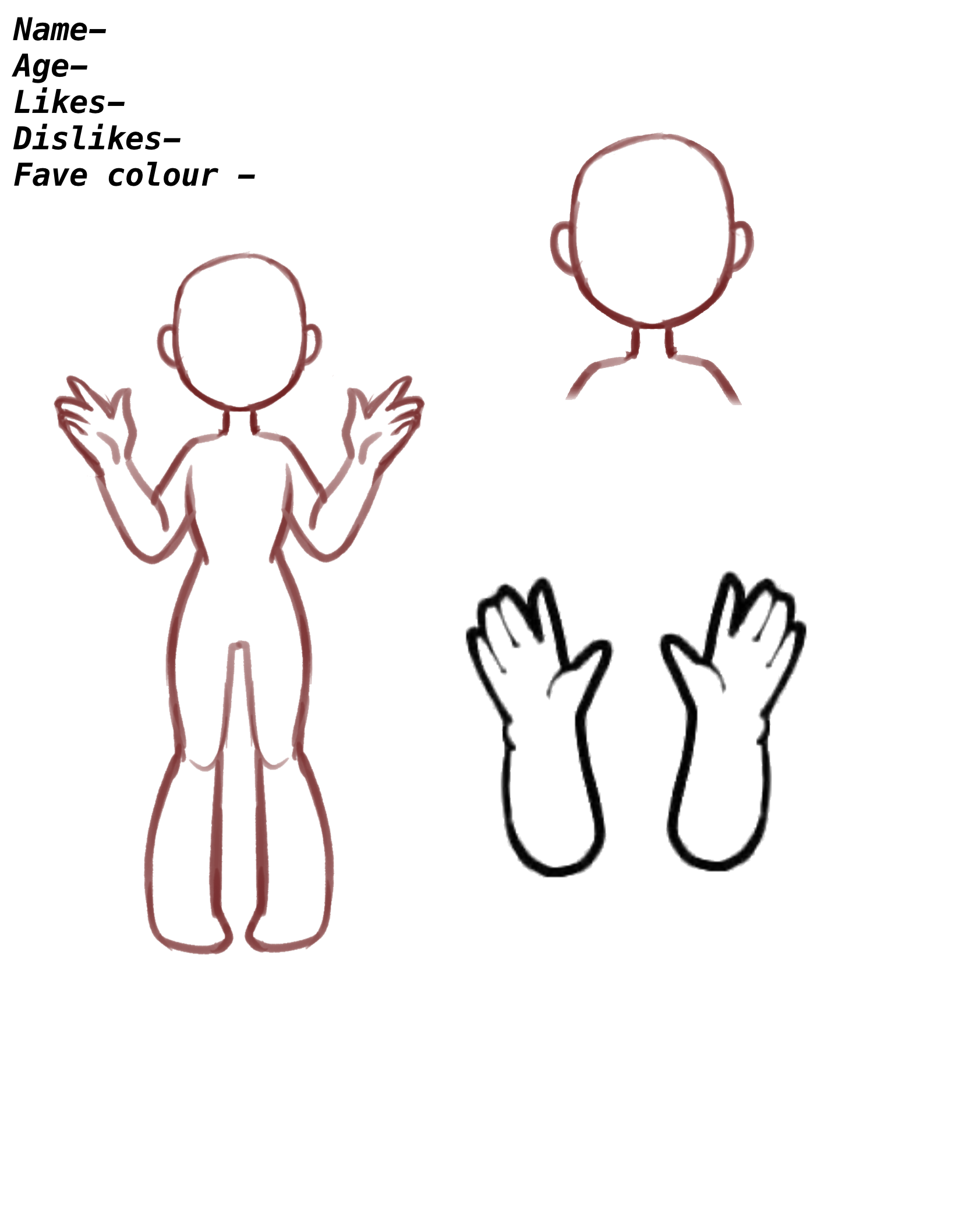 Empty oc sheet - ibisPaint