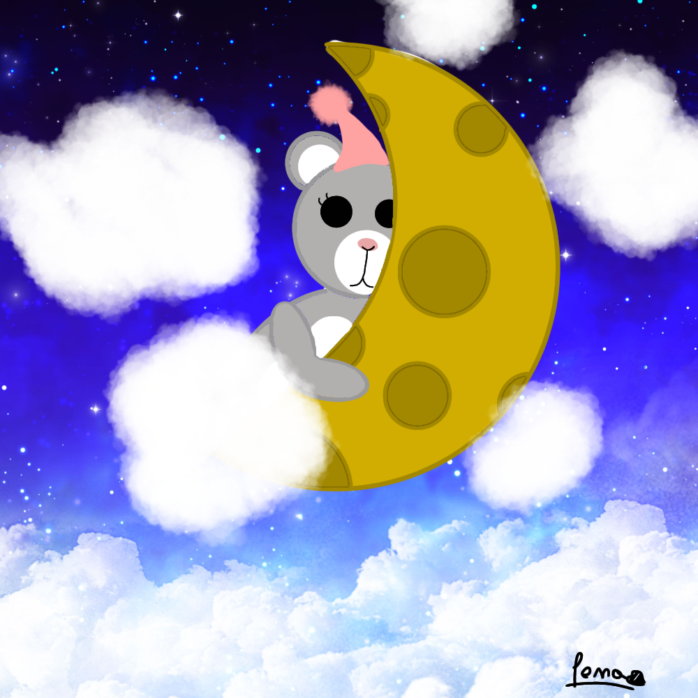 Sleeping Teddy - ibisPaint