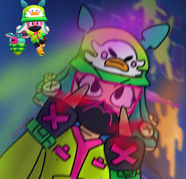 CuttleFish Jacky fanart - ibisPaint