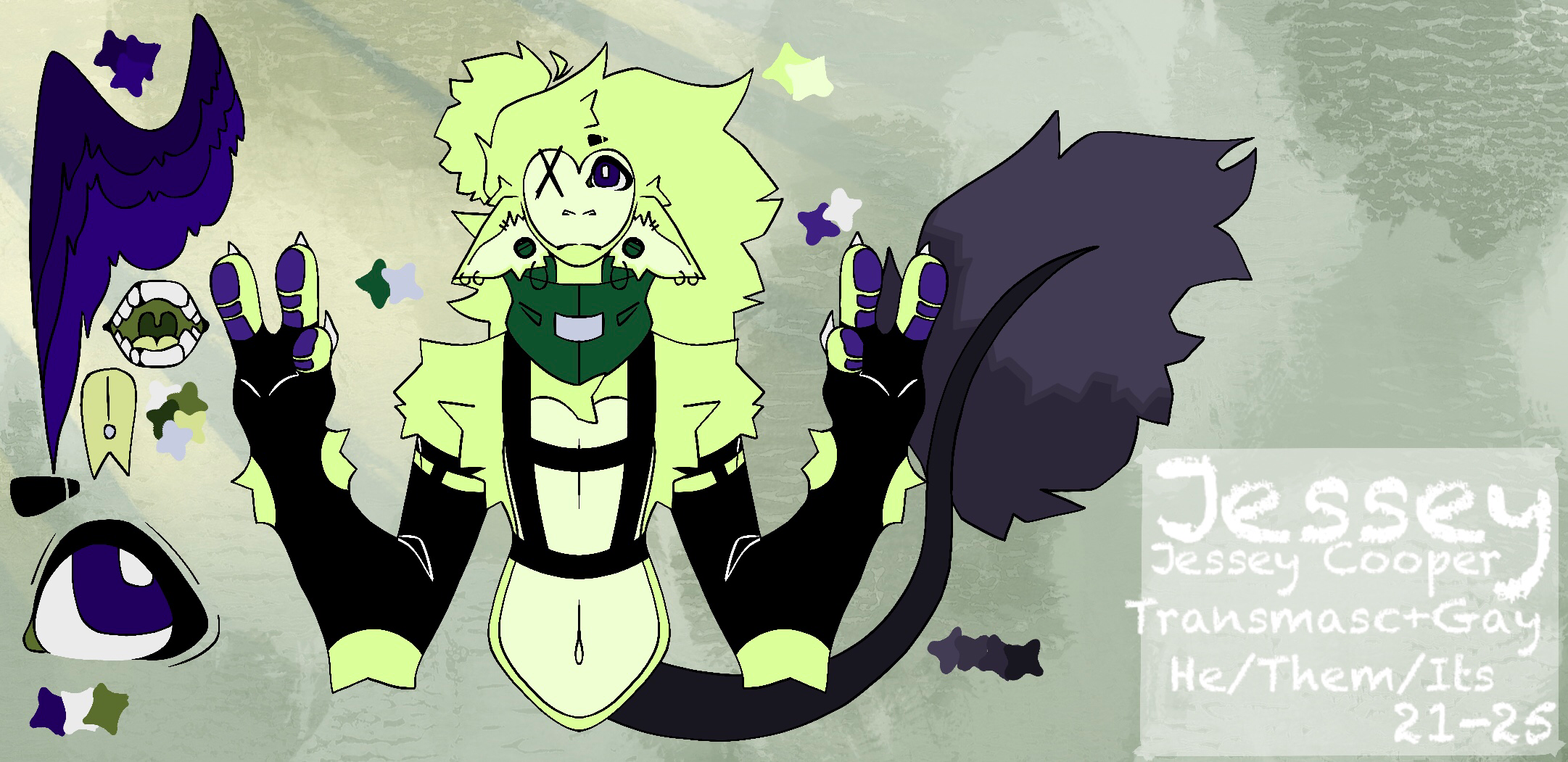 Jester Ref Sheet Updated - ibisPaint