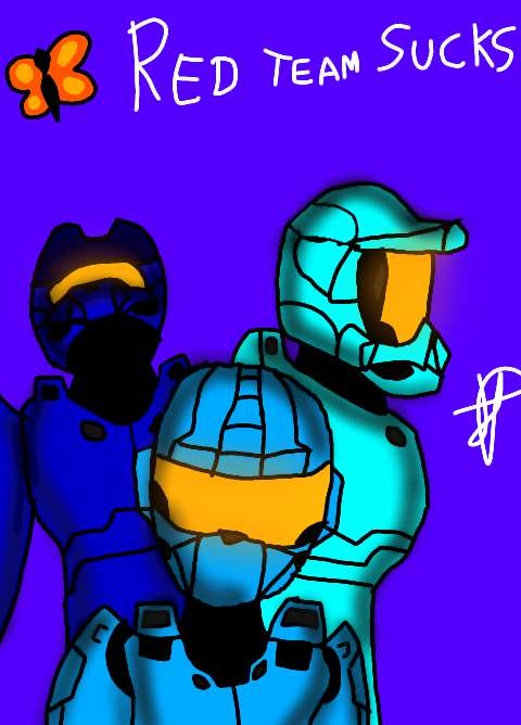 red vs blue,blue team speedpaint - ibisPaint