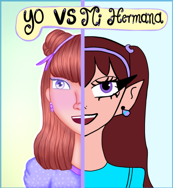 Yo Vs Mi hermana 2 - ibisPaint