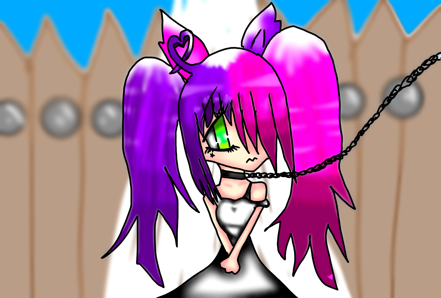 Speedpaint.you choose me.Siber - ibisPaint