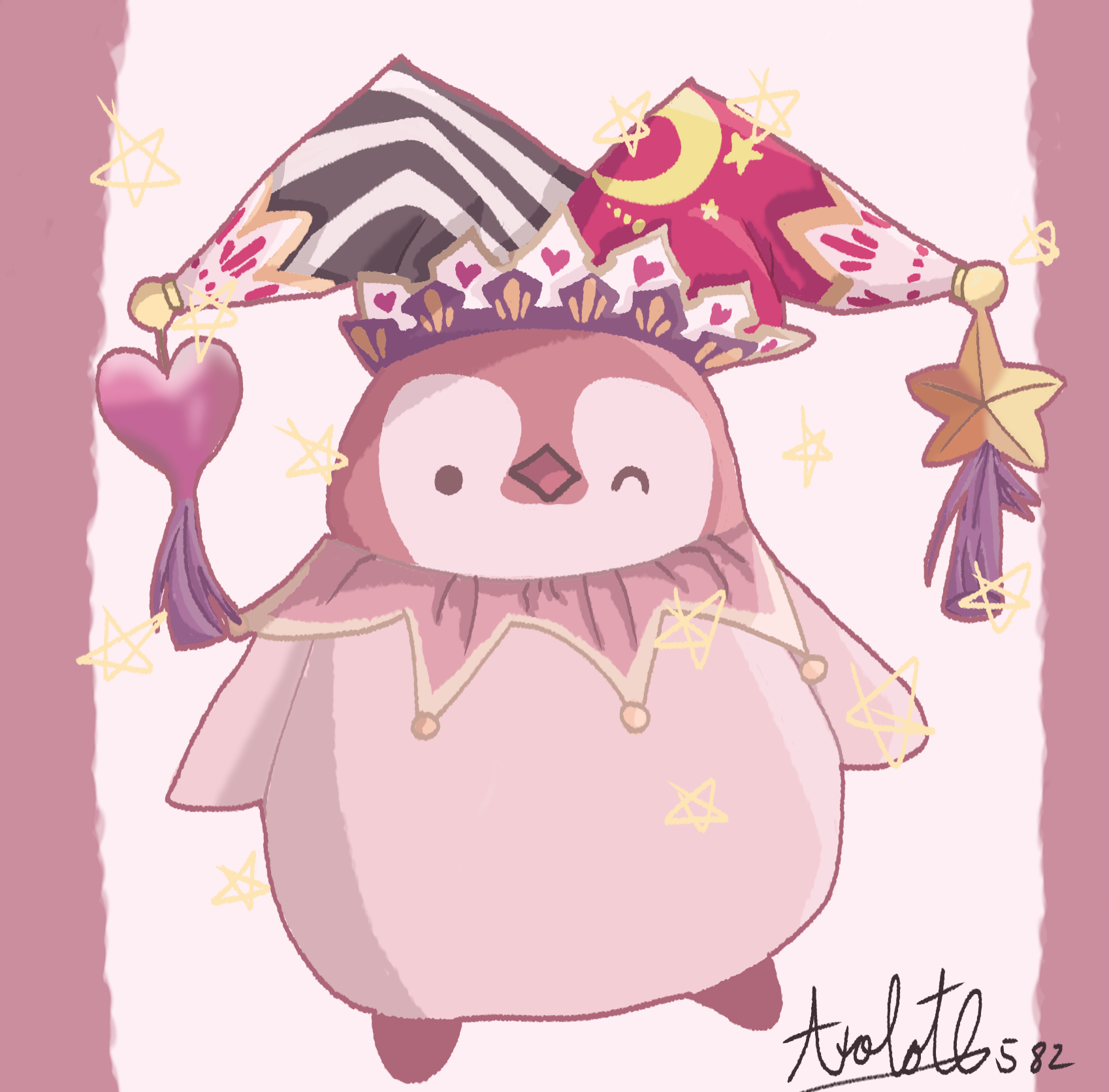 penguin 🐧🩷 - ibisPaint