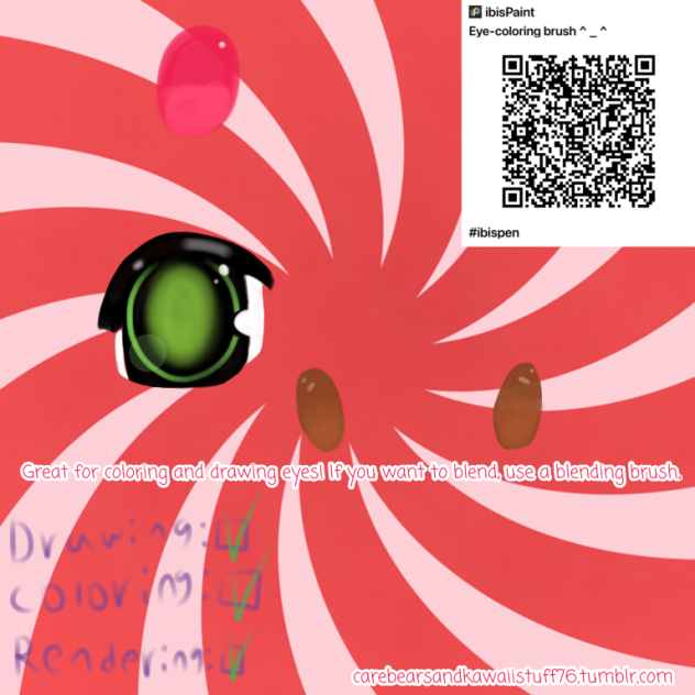 Eye-coloring brush ^ _ ^ - ibisPaint