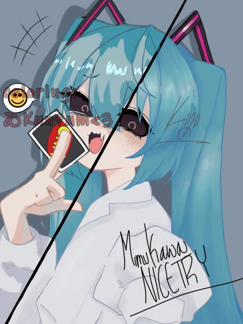 uno miku - ibisPaint