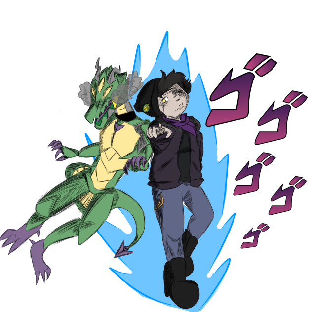 JoJo reference - ibisPaint