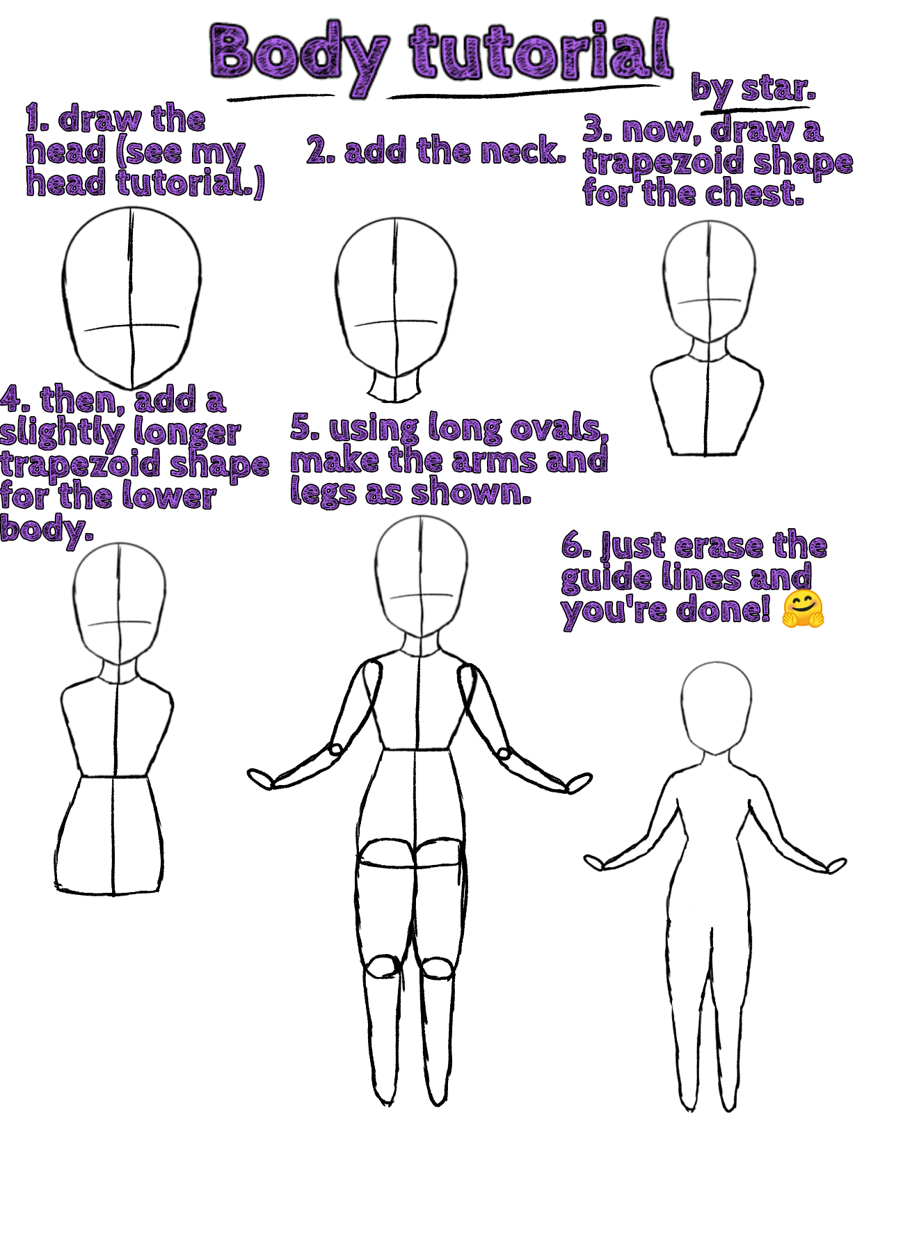 girl anime body tutorial - ibisPaint