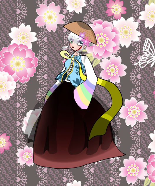 hanbok 한복 - ibisPaint