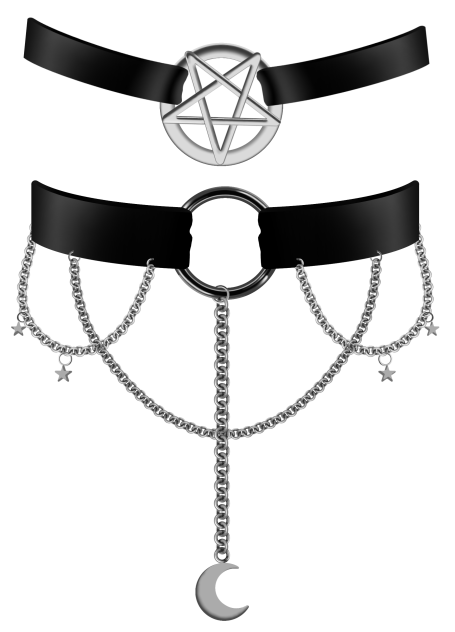 ⛓️ Gothic necklaces 2 🖤 - ibisPaint