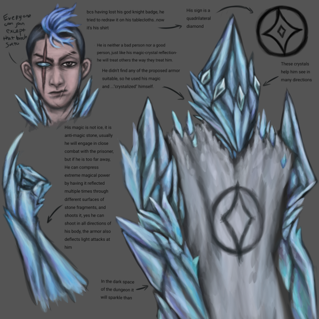 9th-Diamond Head Knight - ibisPaint