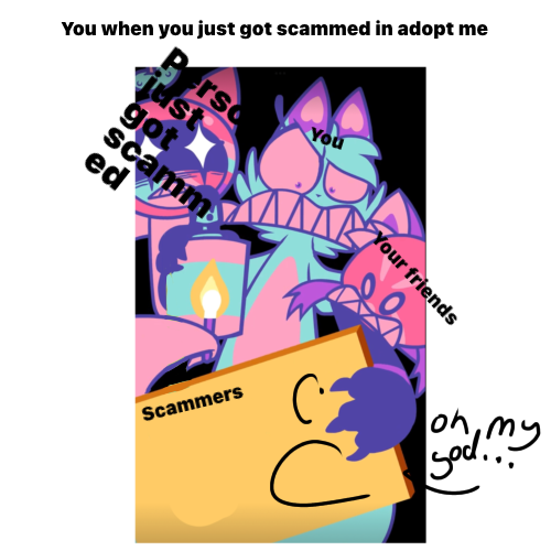When you got scammed 😡 - ibisPaint