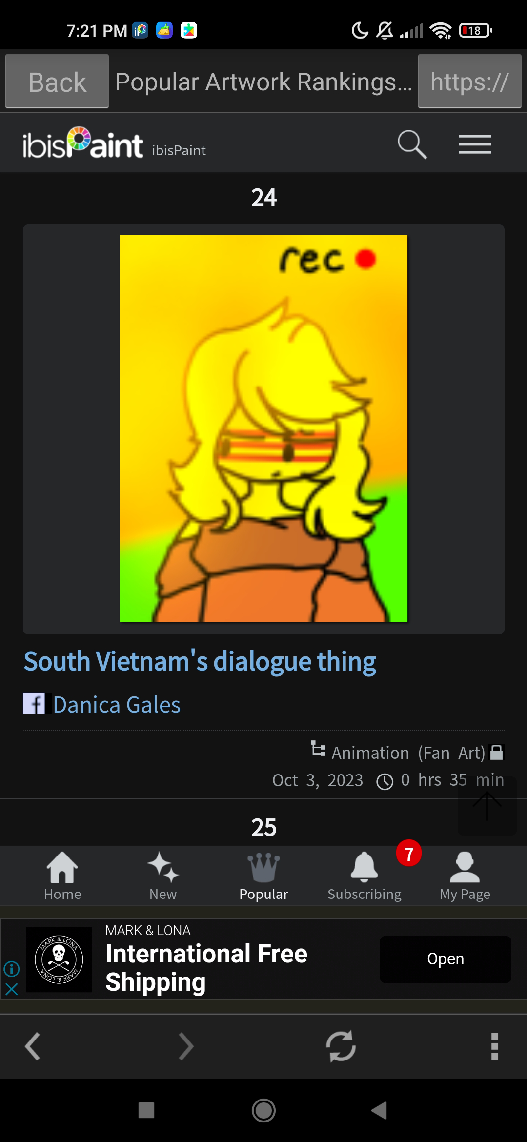 rank 50 - 24! - ibisPaint