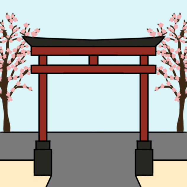 Japanese Gate - ibisPaint