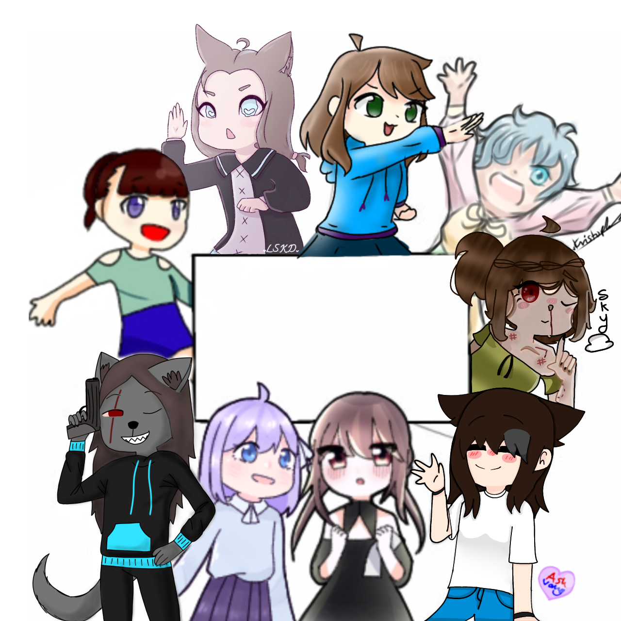 Squad collab - ibisPaint