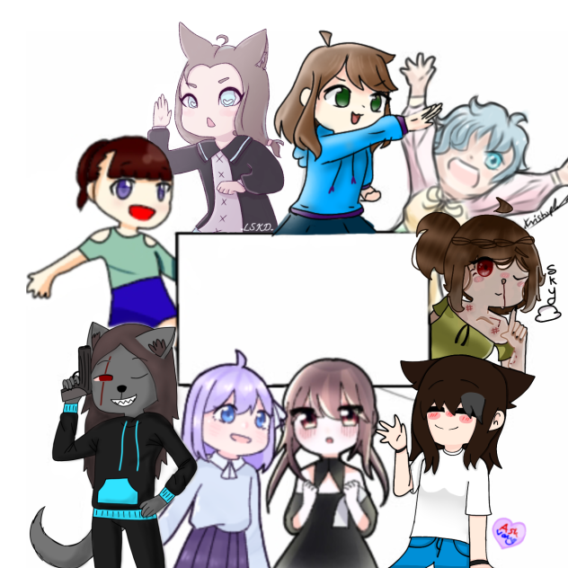 Squad collab - ibisPaint