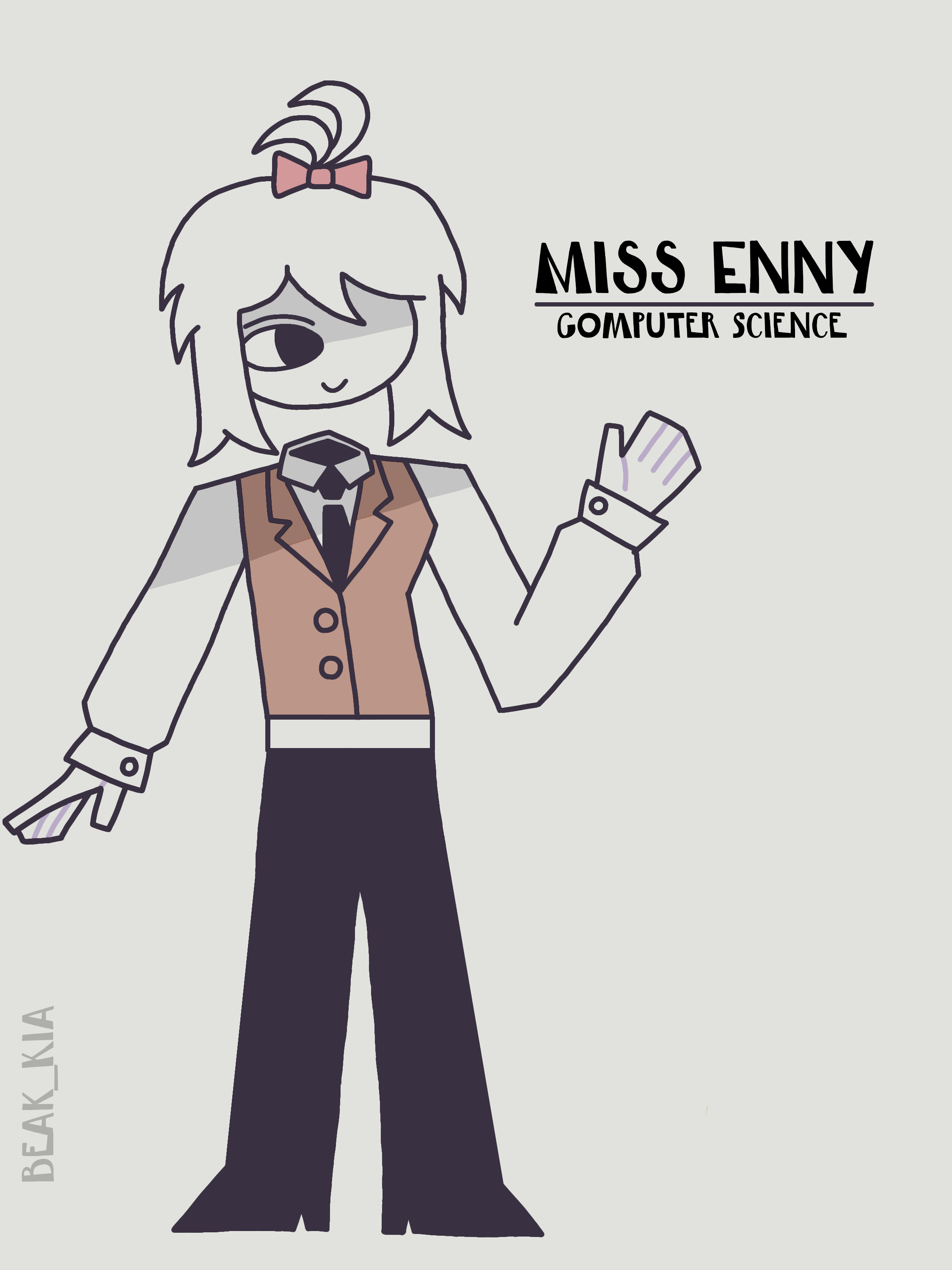Miss Enny (Computers Science) - ibisPaint