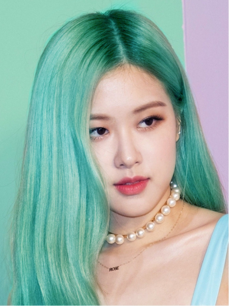 Rose with Cyan hair !! - ibisPaint