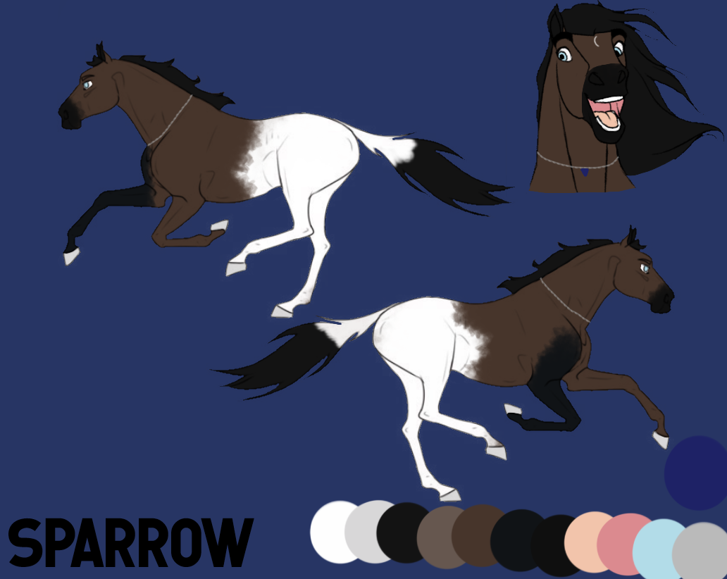 Sparrow - Reference sheet - ibisPaint