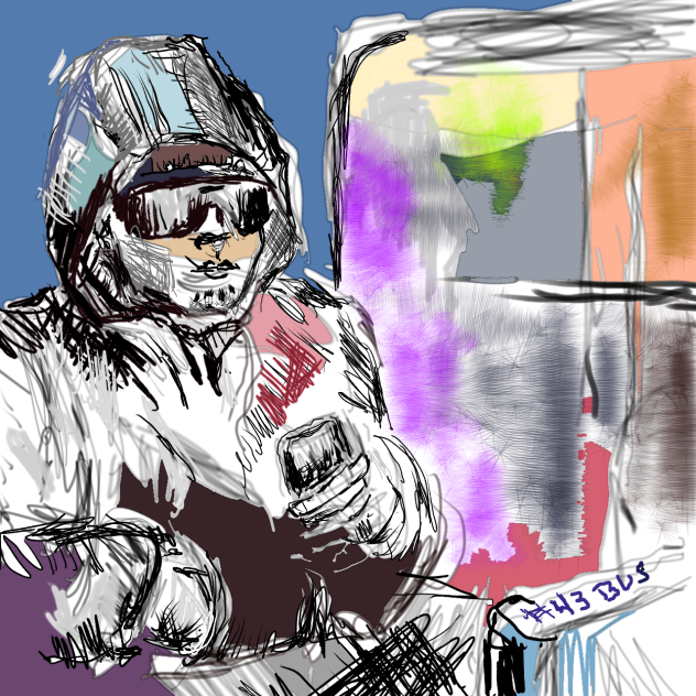 #43 Bus at 629 AM - ibisPaint