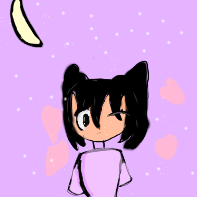 ni moon happy - ibisPaint