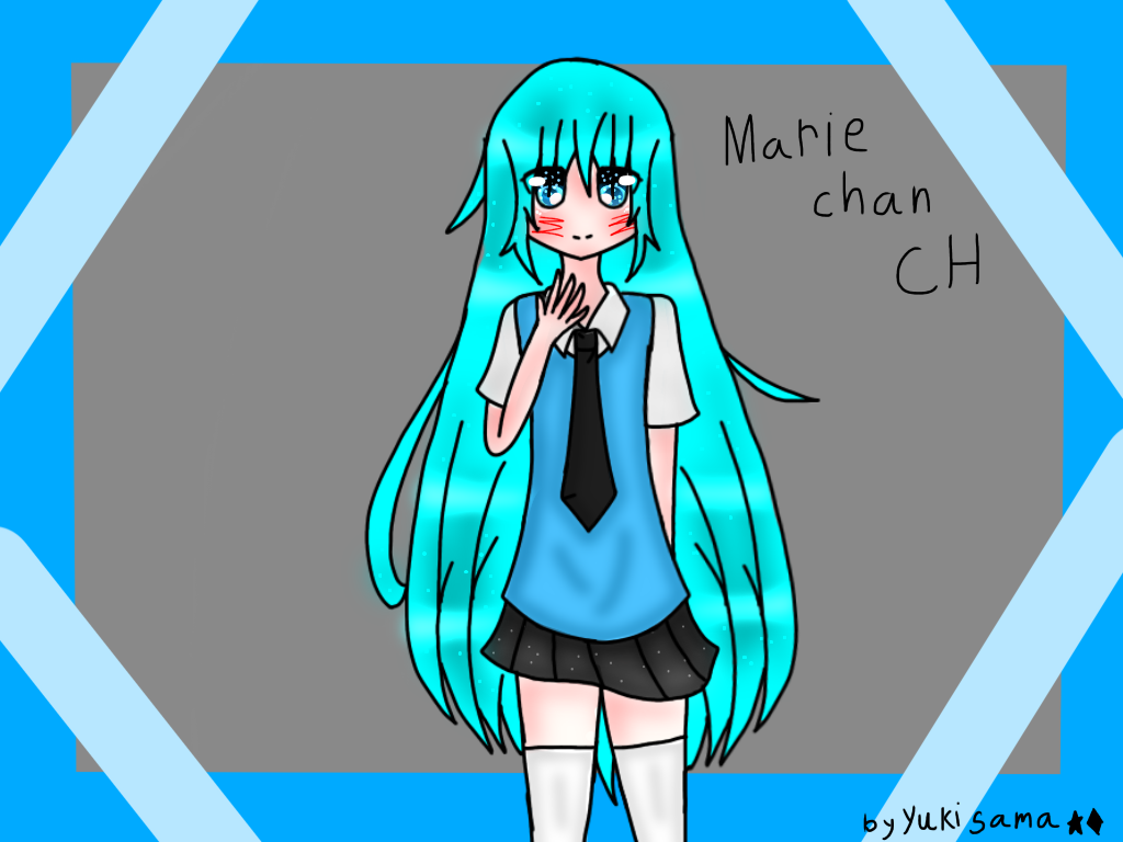🌸speedpaint🌸 marie chan CH - ibisPaint