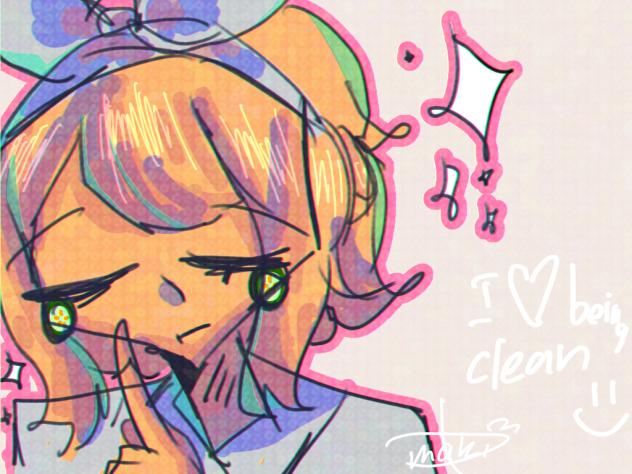 Clean gal - ibisPaint