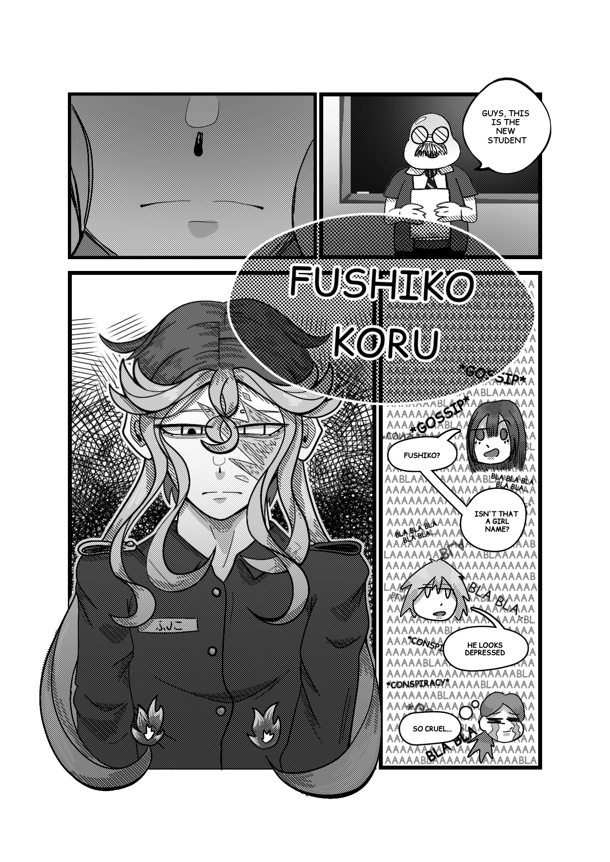 Poor Fushiko - ibisPaint