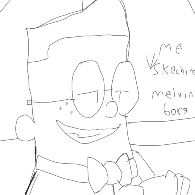 Sketching Melvin borg -.- - ibisPaint