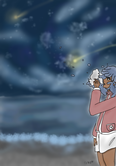 Meteor Shower - ibisPaint
