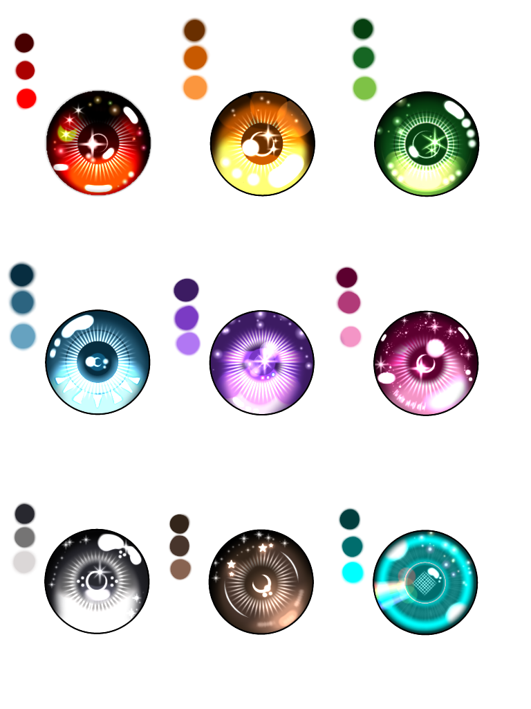 eyes coloring - ibisPaint