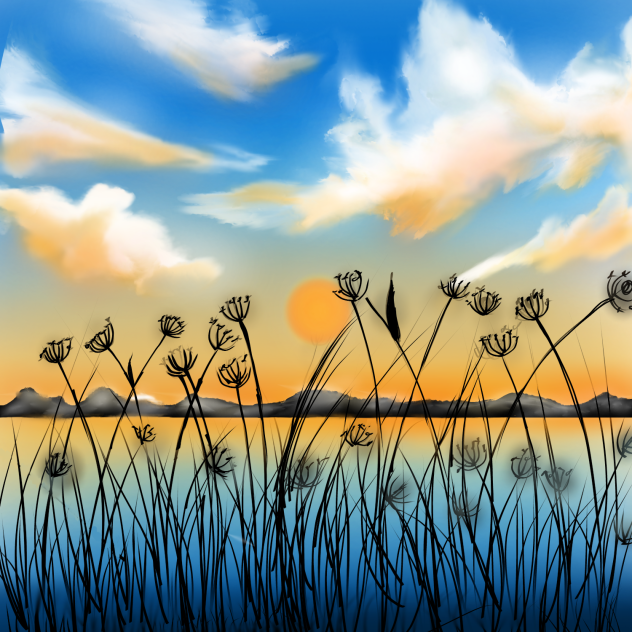 sun set - ibisPaint