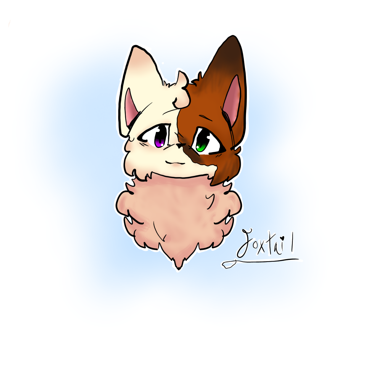 My new oc Foxtail - ibisPaint