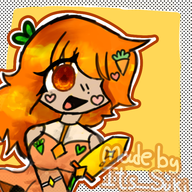 Carrot girl🥕 - ibisPaint