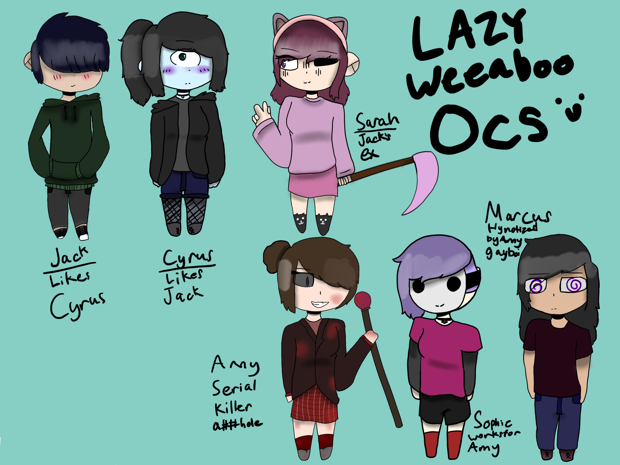 Main Ocs Speedpaint - ibisPaint