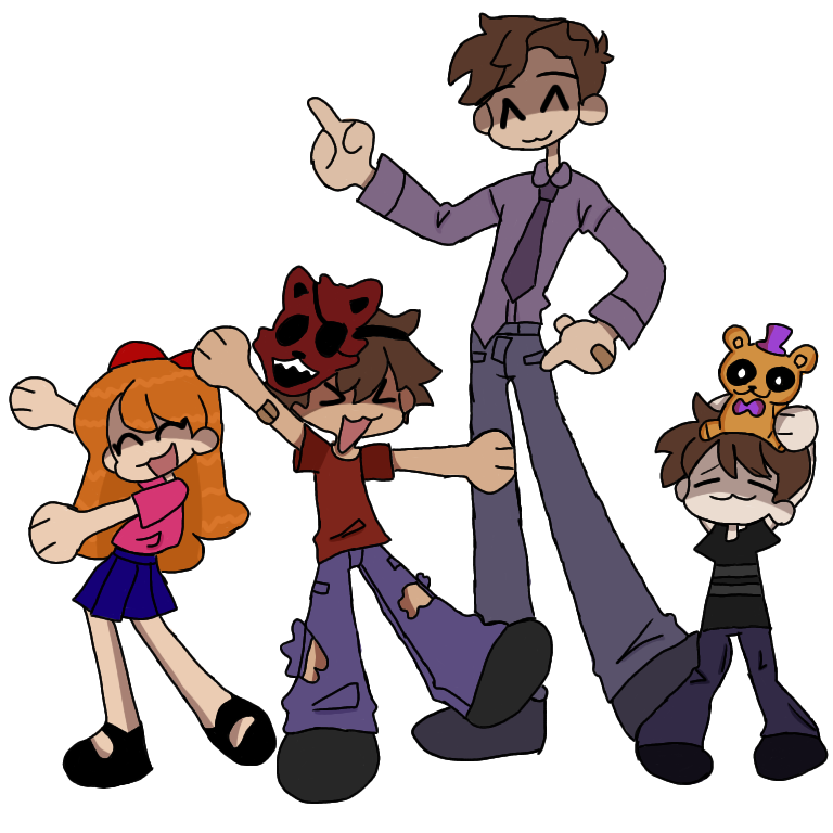 The Afton Family - ibisPaint