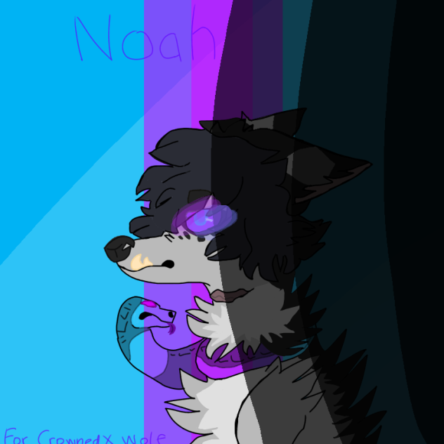 Gift For CrownedX Wolf - ibisPaint