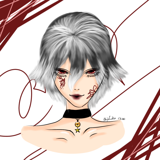 trời lạnh qué - ibisPaint