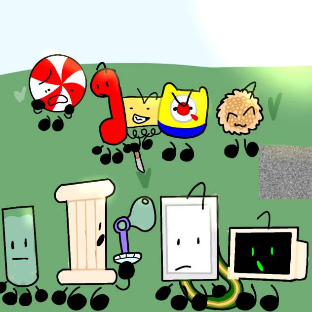 Fanart for an object show - ibisPaint