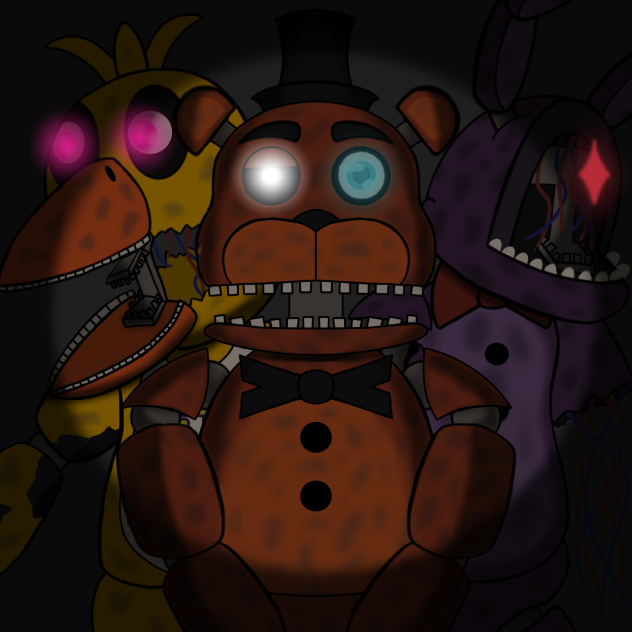 Withered animatronics - ibisPaint