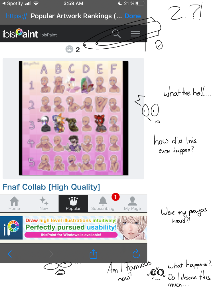 How the hell did it happen so damn fast - ibisPaint