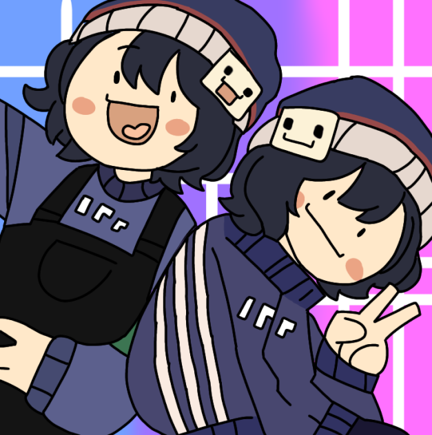 Quackity and ElQuackity - ibisPaint