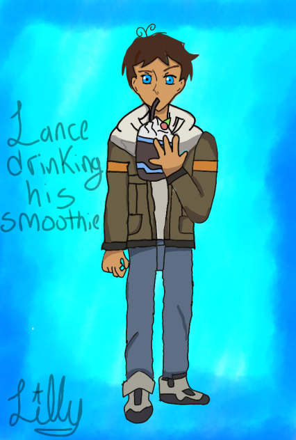 Lance Mcclain from Voltron - ibisPaint