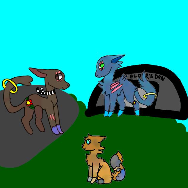 my new clan leader of flower hills clan - ibisPaint